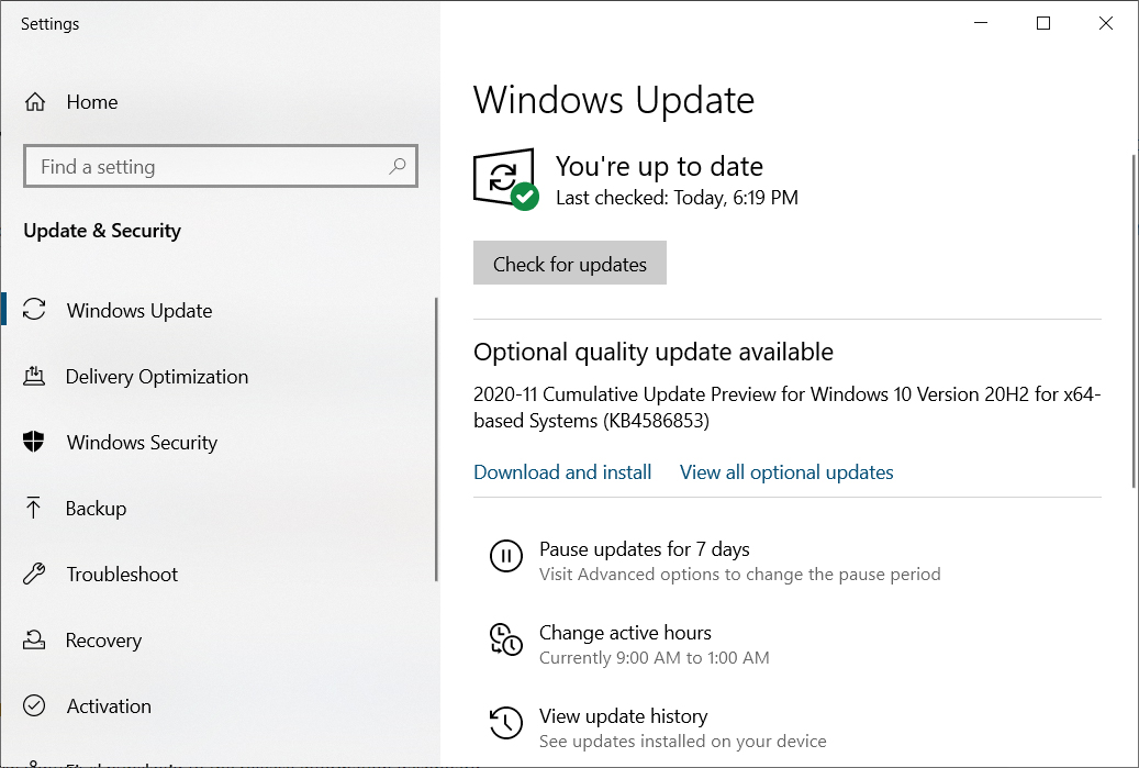 Windows 10 Cumulative Update Preview KB4586853 Released Windows 10 Cumulative Update Preview KB4586853 Released